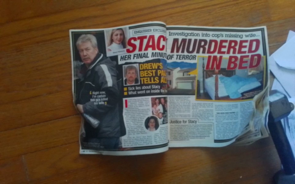 National Enquirer,Dec. 17,2007-Evel Knievel!Stacy Peterson!Katie Holmes ...