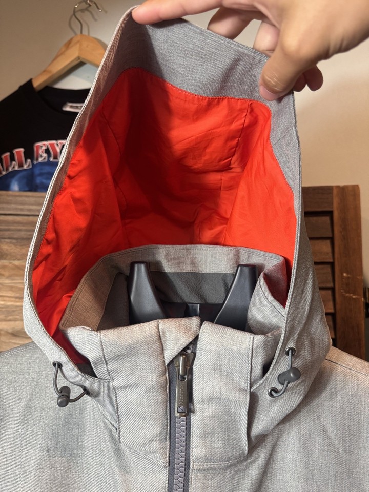 Marmot Mens Radius Grey Shell Ski/Snowboard Waterproof/Windproof Jacket ...