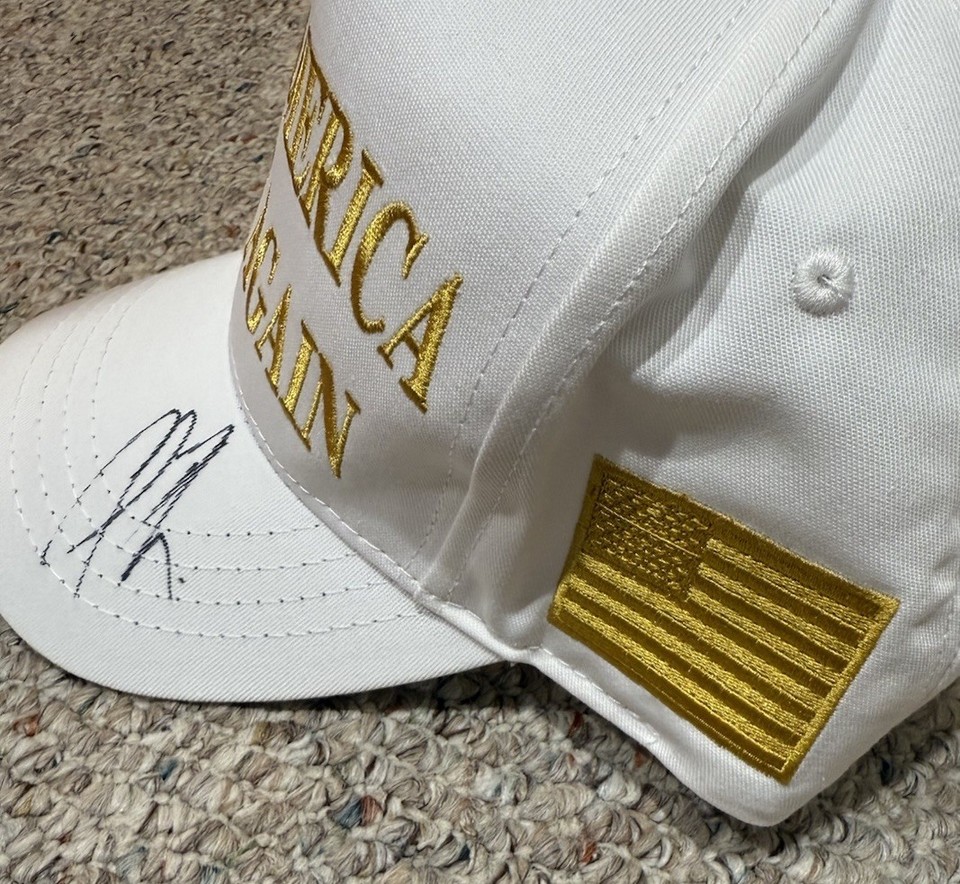 Charlie Kirk Signed Make America Great Again TPUSA Hat Amazing ...