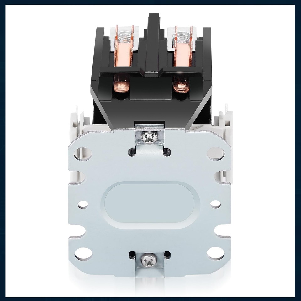 HVAC Motor Contactor, 24V 40 Amp Coil 2 Pole Replacement Relays ...