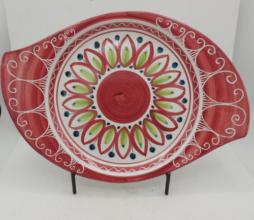 Elle Norway Handled Platter MCM Studio Hand Crafted Pottery ...