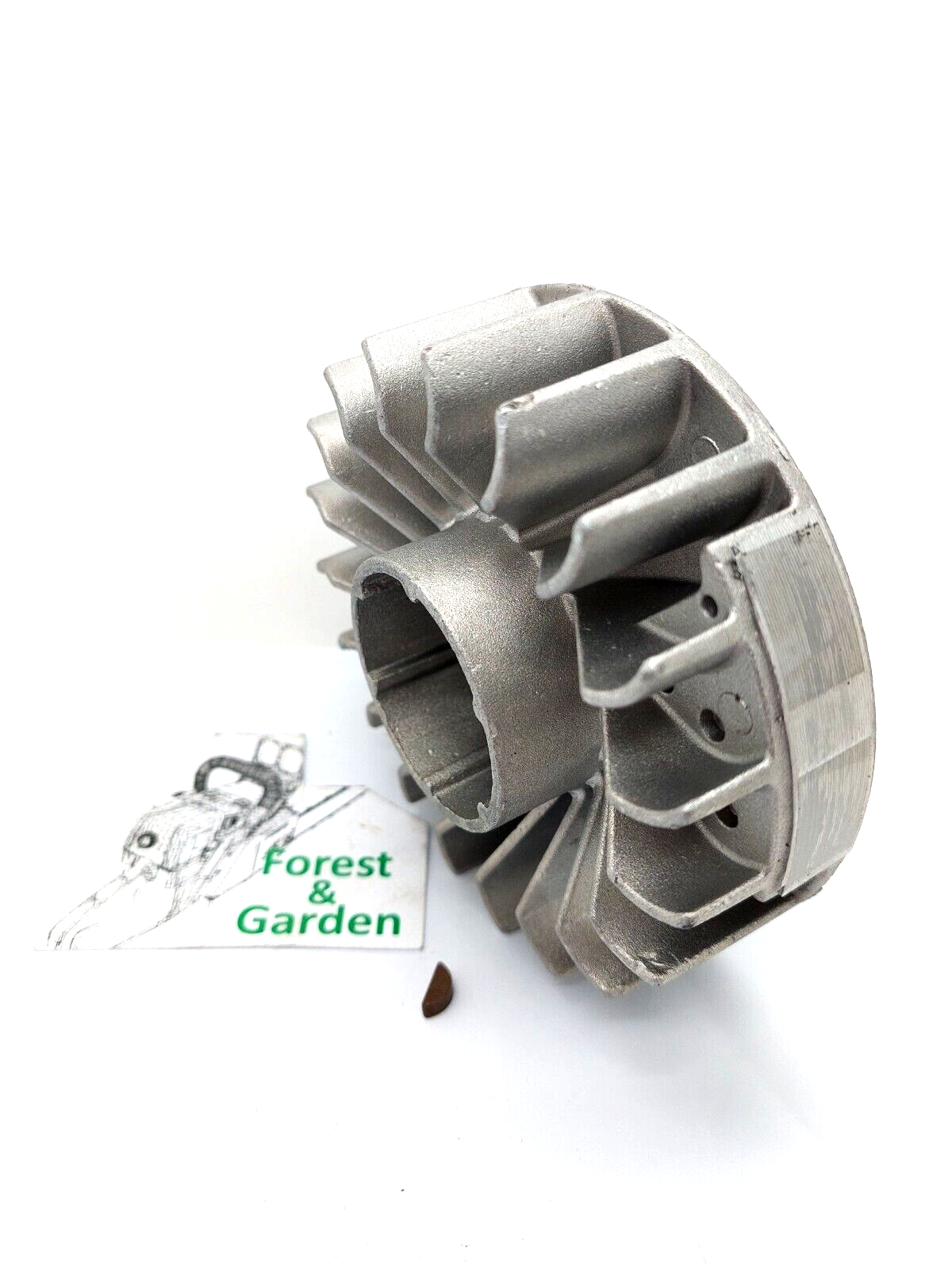 IGNITION FLYWHEEL WITH KEY FOR STIHL MS341 MS361 CHAINSAWS 1135 400 ...