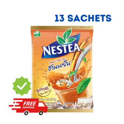 Nestle Nestea Instant Thai Milk Tea Cha Yen Mix Powder 429g (33g x 13 ...