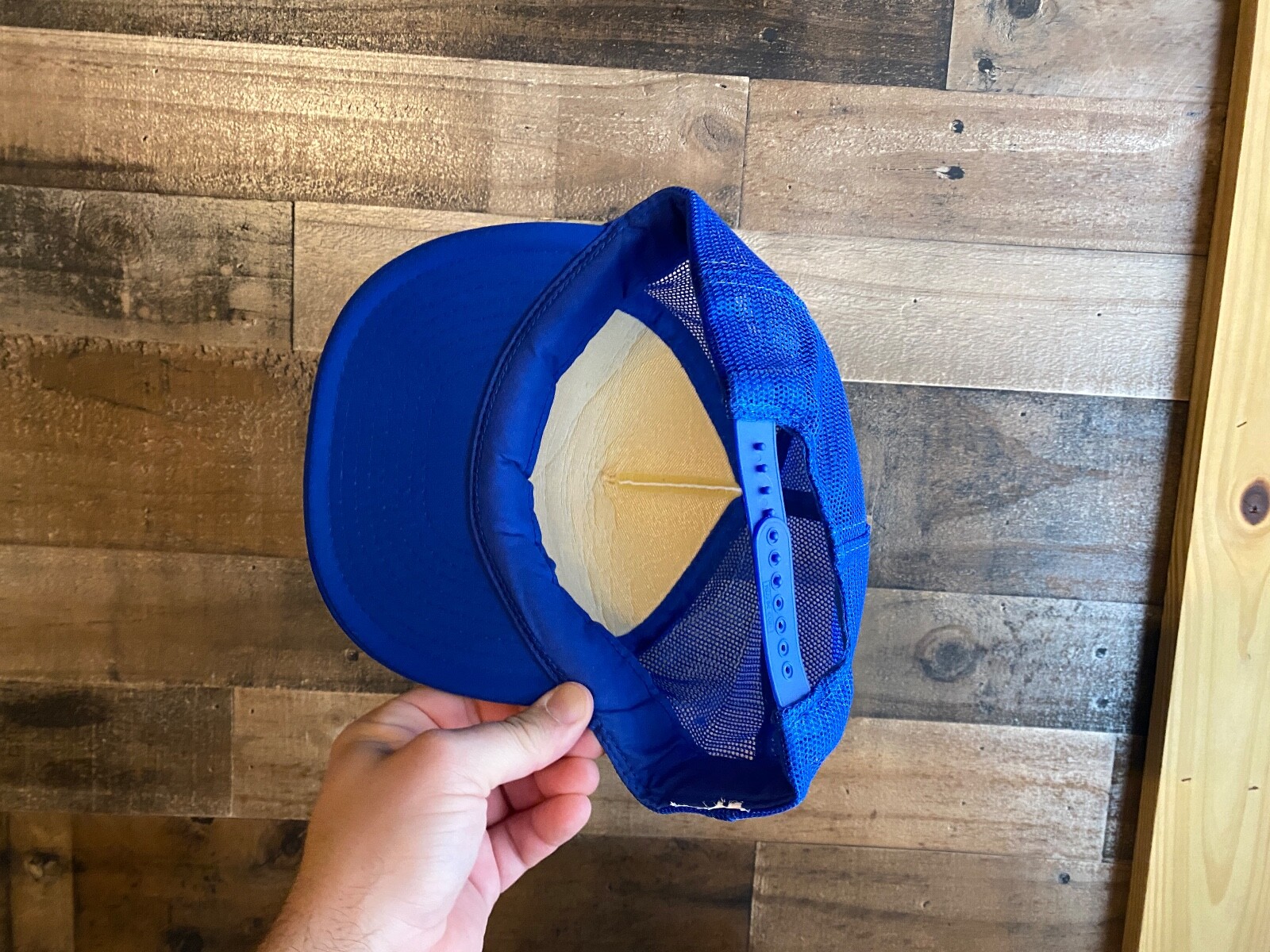 Shook Lumber True Value Snapback Hat VTG Foam Front Rope Cap Trucker ...