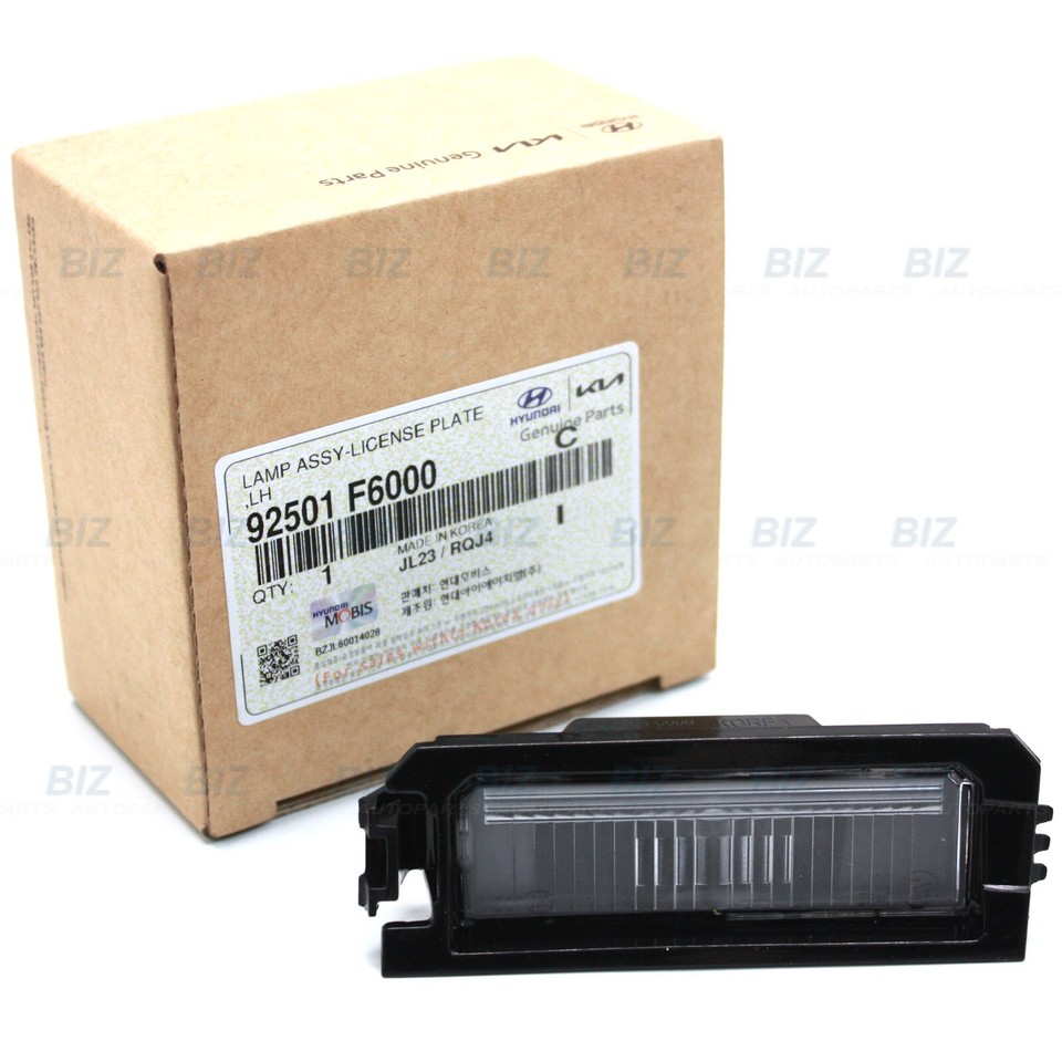 Genuine Rear License Plate Lights Lamp LH & RH for 17-25 Hyundai Kia ...