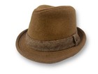 Stetson Mens Hat Fedora Wool Blend XL Vintage Gangsta Style Sinatra Rat ...