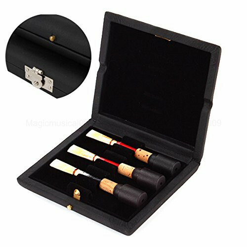 Black PU Leather 6PCS Reeds Hold Oboe Reed Case | eBay
