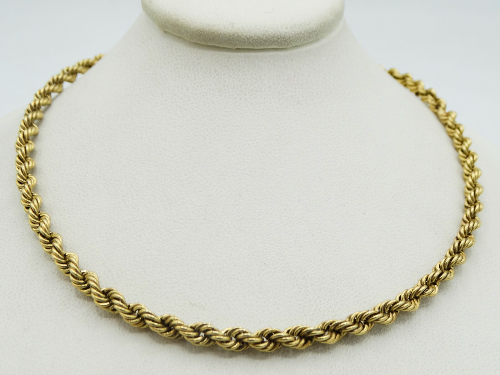 18ct Yellow Gold 18 Inch Rope Chain | atelier-yuwa.ciao.jp