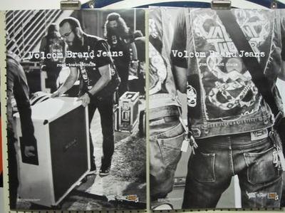 VOLCOM surf skateboard 2010 VALIENT THORR 2 SIDED POSTER Flawless New ...