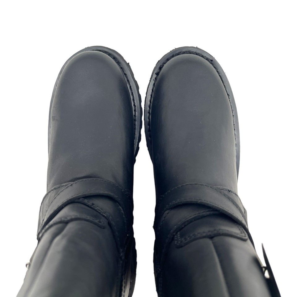 HARLEY DAVIDSON Womens 8.5 Leather KAT Riding Boots Motorcycle Biker ...