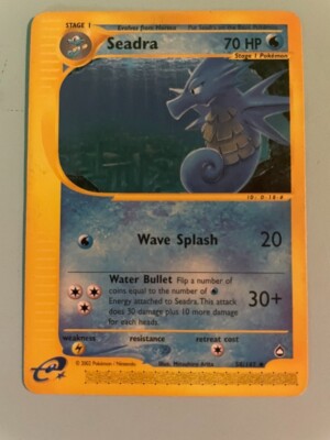Seadra 58/147 Pokemon TCG NON HOLO | eBay