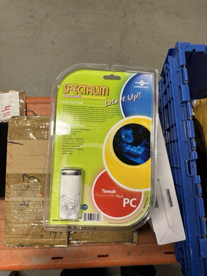 Vantec Spectrum Fan Card - Keep GPU EXTRA Air flow | eBay