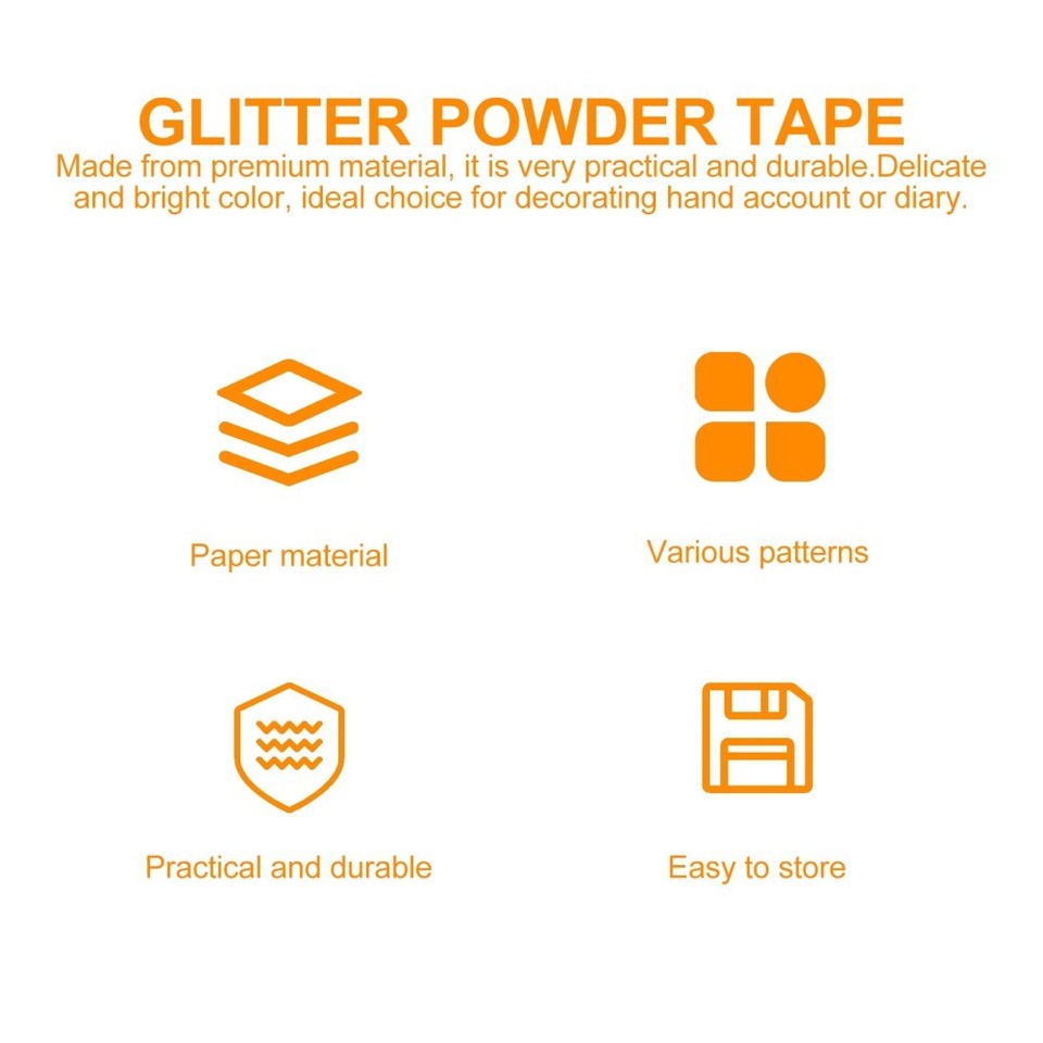 90 Pcs Mini Paper Tape Card Making Stickers Decorative Self Adhesive ...