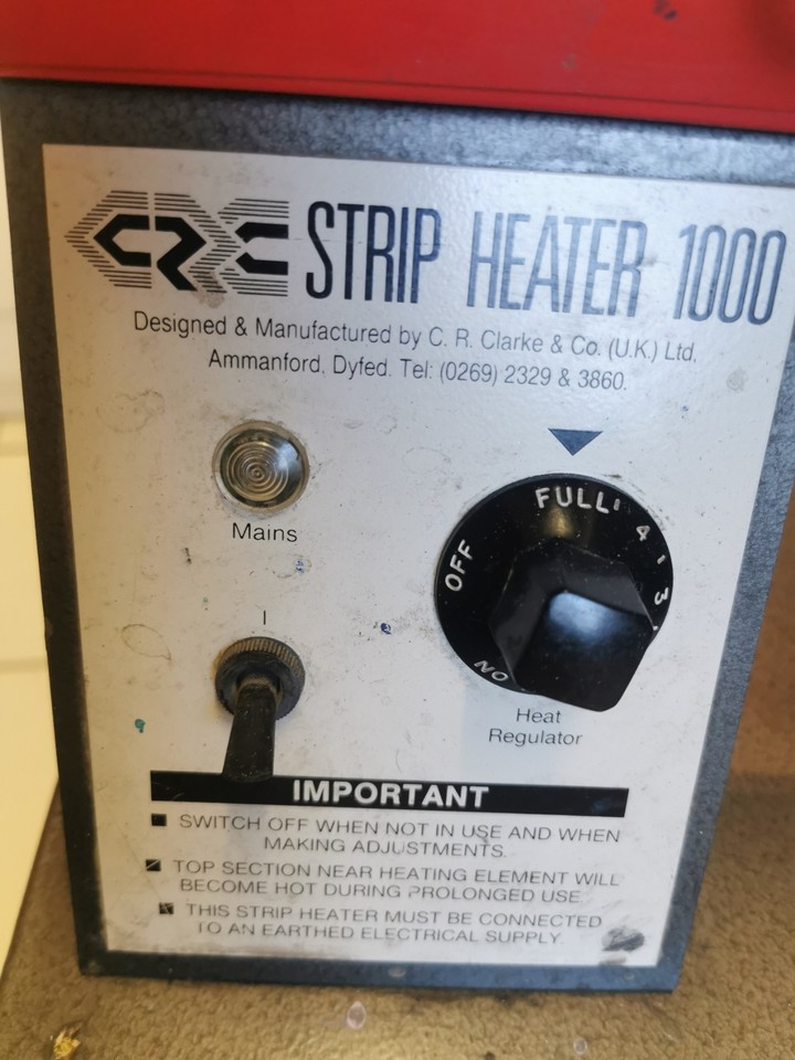 Clarke 1000 Acrylic Perspex Bend Strip Heater | eBay UK