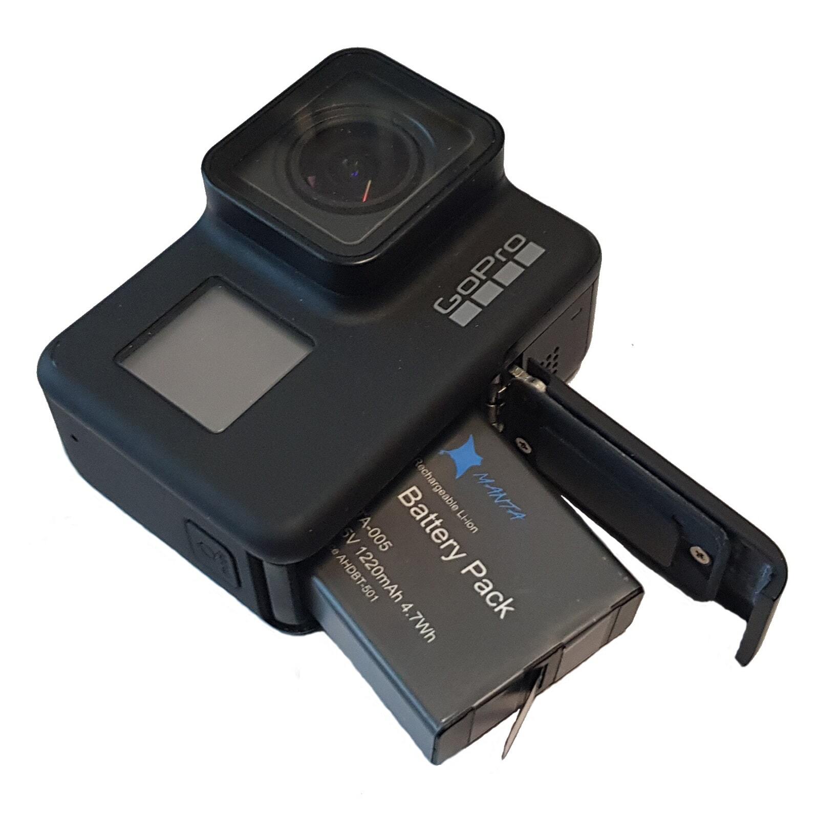 GoPro HERO11 ENDURO Battery (1720mAh) Dual Charger MANTA Triple Kit Set ...