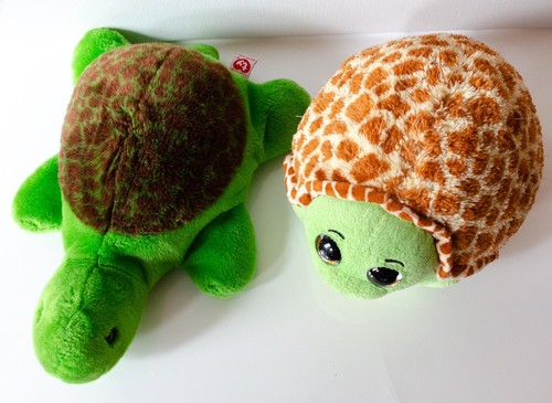 TY 2012 Turtle/tortoise & Retired TY Buddy Speedy the Turtle 1999 ...