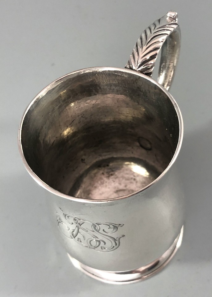 George III SIlver Mug Benjamin Bickerton London 1763 103g ABZX | eBay