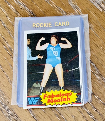 WWF 1985 TOPPS THE FABULOUS MOOLAH Rookie Card #13 Wrestling 🌟Great | eBay
