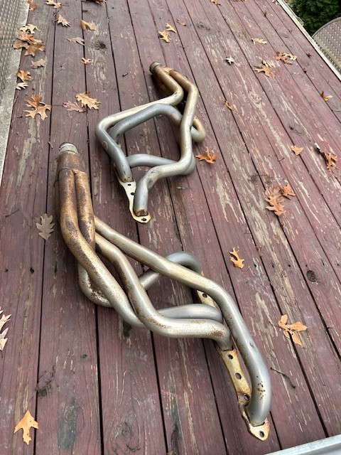 Mopar 440 Hooker Headers on a B Body | eBay