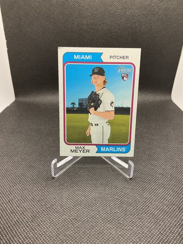 2023 Topps Hertiage Baseball Rookie #367 Max Meyer Marlins | eBay