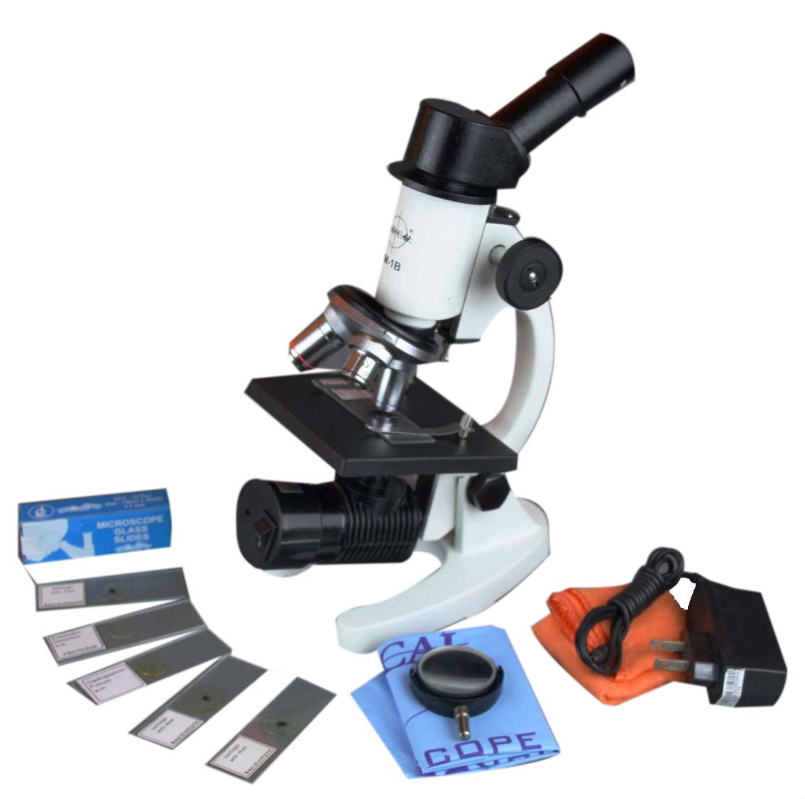 40-1000x Elementary Student Microscope w Cordless LED Lamp. Batteries Included | eBay
