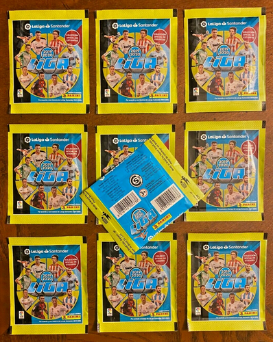 (10x) Panini 2019 La Liga Santander Stickers LOT Pack Vinicius Junior ...
