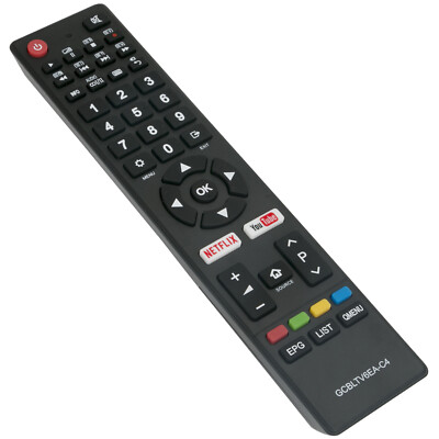 New GCBLTV6EA-C4 Remote for CHIQ TV U50G6 U43H6 U70G8 U65G6 U58E7 U55H6 ...