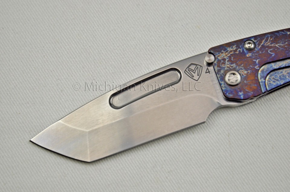 Medford Praetorian Slim Midi Knife w/ S45-VN & Ti (Flmd) & Ti Hdw (530 ...
