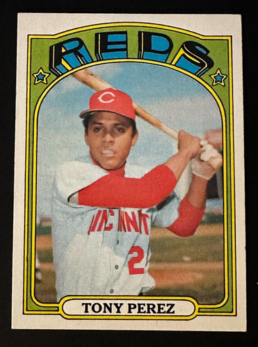 1972 Topps Tony Perez Cards #80 HOF Cincinnati Reds | eBay