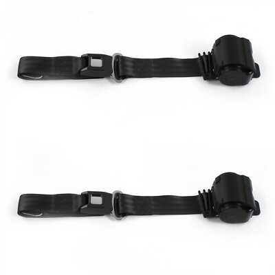 Chevy Truck 1967 - 1972 Standard 2pt BK Retract Bucket Seat Belt Kit-2 ...
