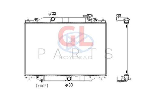 Radiator Engine Water Cooling FOR MAZDA CX-9 2016- PY8V15200 New | eBay