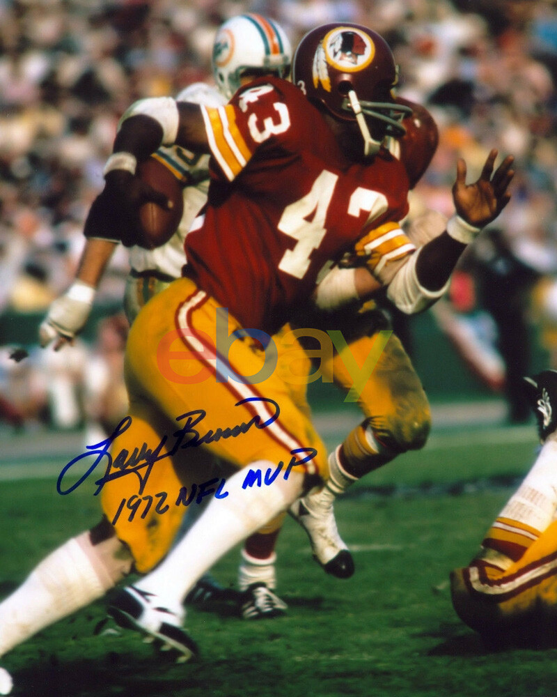 Larry Brown Signed 8X10 Photo Autographed Washington Redskins reprint ...