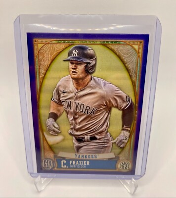 2021 Topps Gypsy Queen Clint Jackson Frazier Indigo /250 #174 Yankees ...