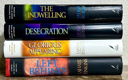 Tim LaHaye Lot of 4 Left Behind Series Hardcover 1st Edition Books # 1 ...