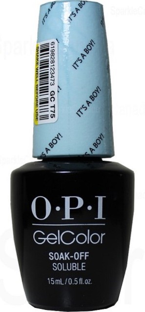 OPI Soak off Gelcolor Polish GC T75 It's a Boy 0.5oz for sale online | eBay