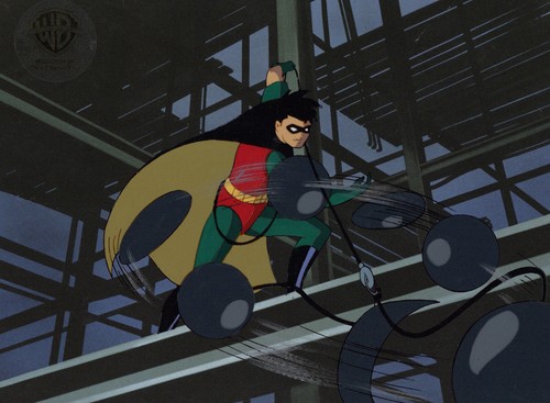 Batman the Animated Series-Original Production Cel-Robin-Robin's ...