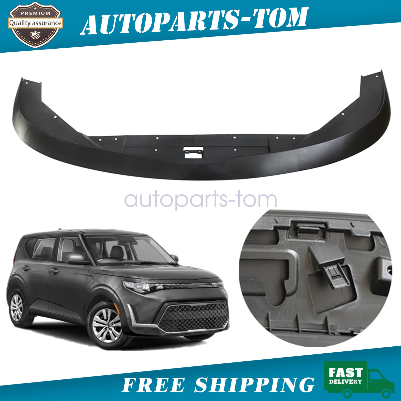 Fits For Kia Soul Radiator Upper Cover 86390K0000 2020 2021 2022 2023 ...