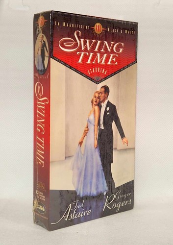 Swing Time (VHS) 1994 Fred Astaire and Ginger Rogers 1936 Original ...