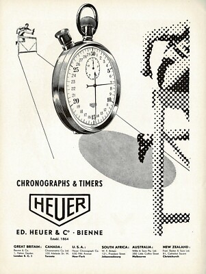 Tag Heuer Watch REPRINT vintage classic ad 11x15 Poster Luxury wall art ...