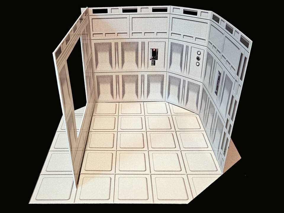 Echo Base Bacta Med Bay Custom Playset Backdrop Star Wars TVC Hasbro ...