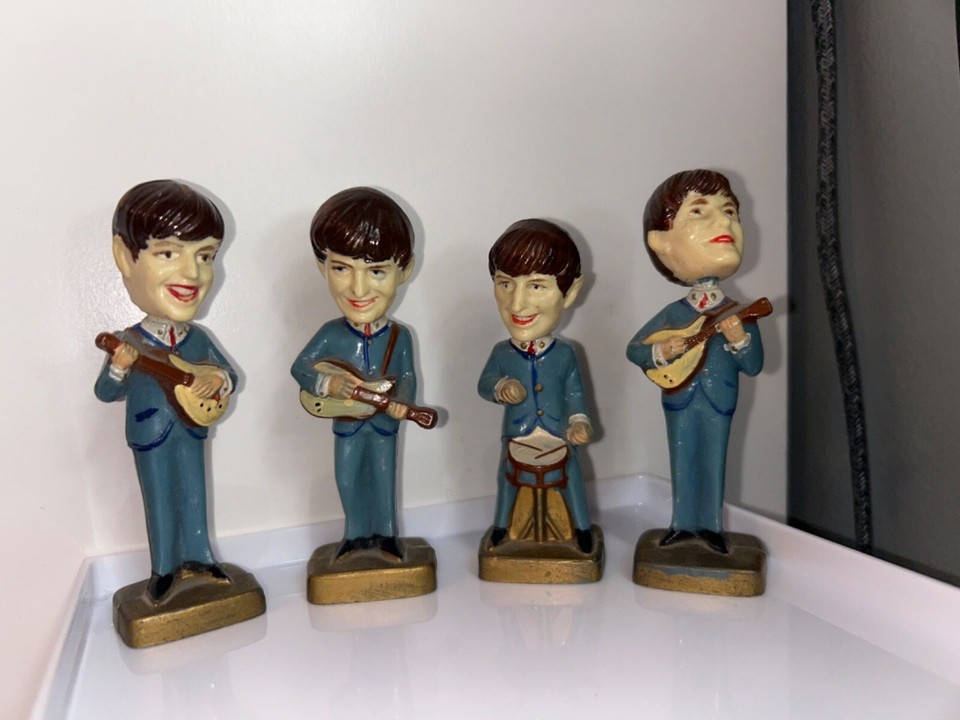 Vintage Beatles Bobbleheads 1964 | eBay