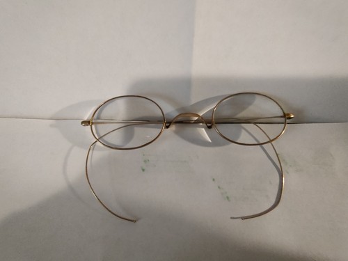 Vintage Gold Wire Rimmed Eyeglasses - Roanoke, VA - Rare find | eBay