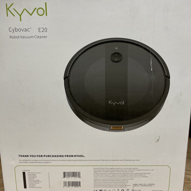 Kyvol Cybovac E20 Robot Vacuum Cleaner for sale online | eBay