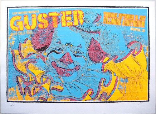Guster Concert Poster 2007 Denver Artist Proof Edition | eBay