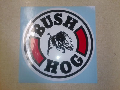 Bush Hog Decal | eBay