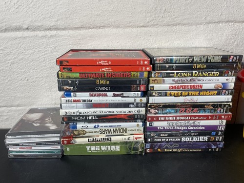 Wholesale lot dvd movies 37 assorted bulk Dvds Some Cds | eBay