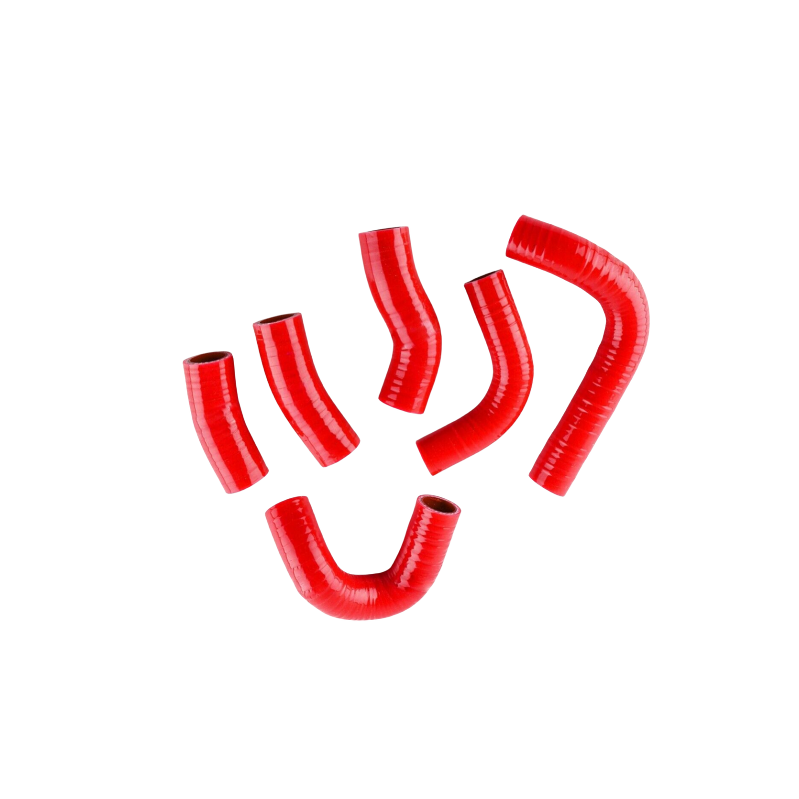 Red Silicone Radiator Hose Clamps Kit For Honda Magna VF1100C V65 VF ...