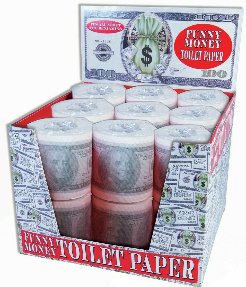 Money Toilet Paper