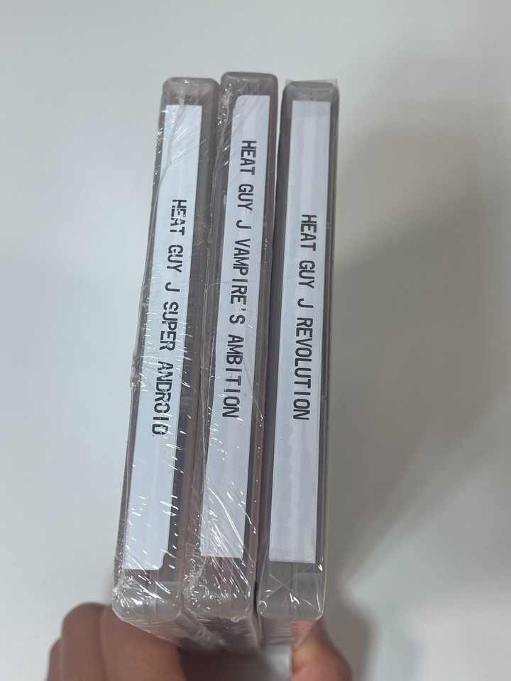 Vintage Y2K 2004 Heat Guy J Vol 1 2 3 Anime DVD Set Lot of 3 BRAND NEW ...