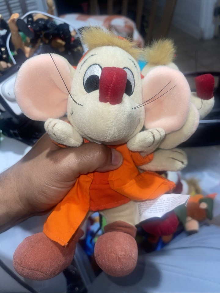 Gus Gus Mouse Plush Toy From Disneys Cinderella | eBay